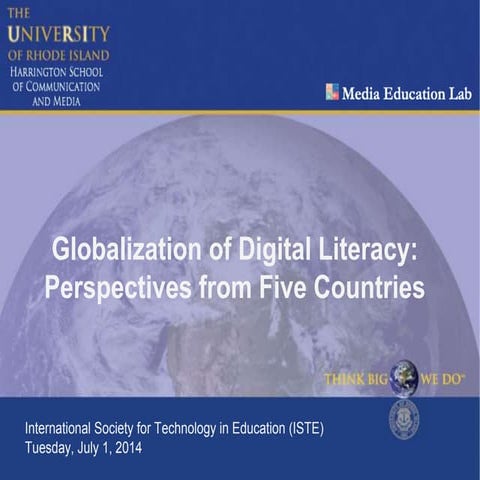 The Globalization of Digital Literacy | PPTX