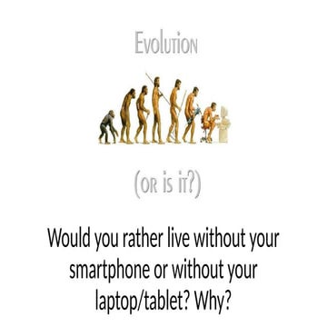 Is technology making us smarter or lazier | PPTX