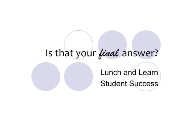 Procrastination | PPTX