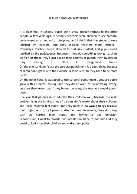 Classroom rules | PDF