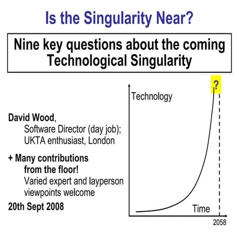 The Technological Singularity and Entrepreneurship