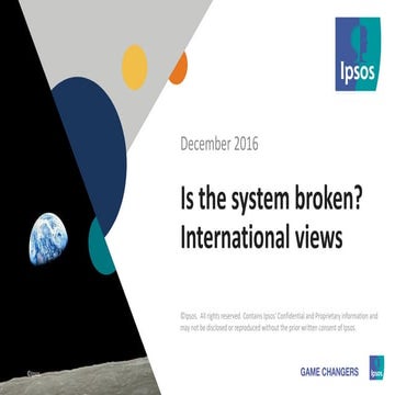 Is the system broken? Ipsos Global @dvisor | PDF