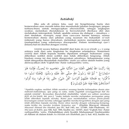 Istidraj 01 | PDF