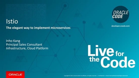 Service mesh with istio | PPT