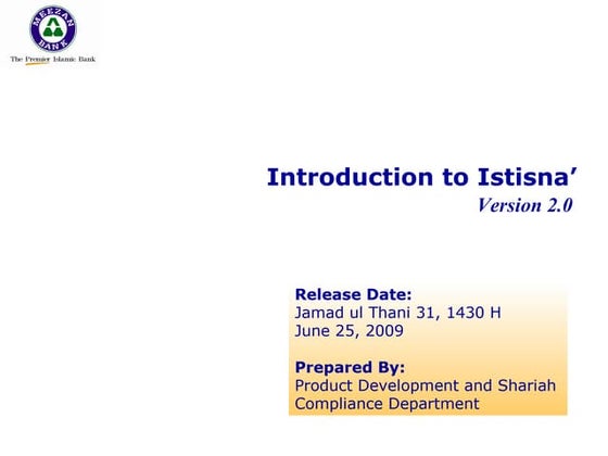 Istisna presentation | PPT