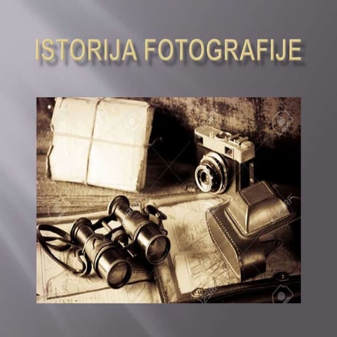 Istorija fotografije | PPTX