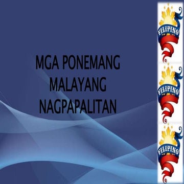 Paghihimig, Pag-uulit, Pagdaramdam, Pagtawag | PPTX