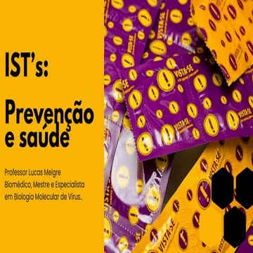 Infecções Sexualmente Transmissíveis IST | PPTX