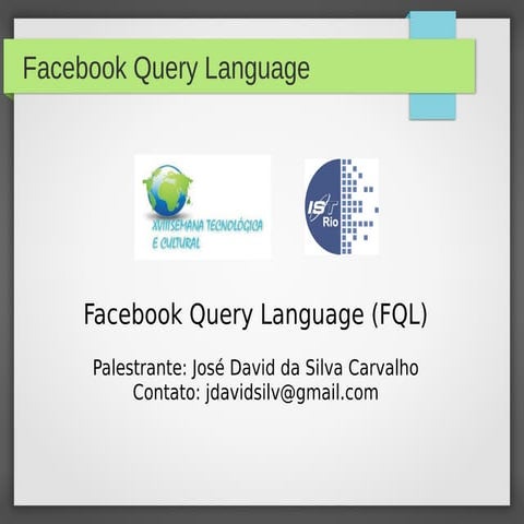 FQL - Facebook Query Language | PDF