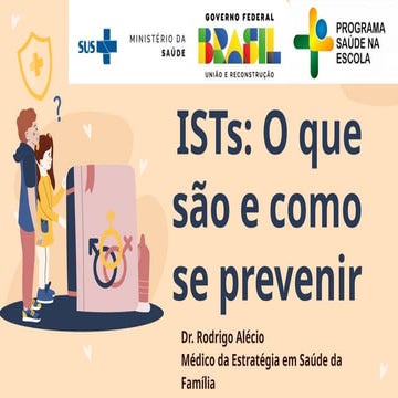 ISTs O que são e como se previnir, um manual | PPTX