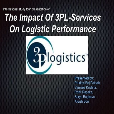 3PL Services | PPTX
