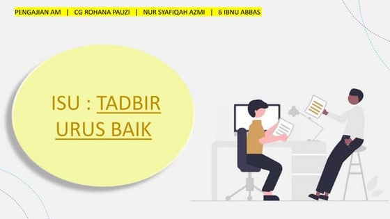 Ciri dan prinsip tadbir urus yang baik | PPT