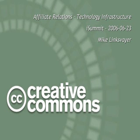 CCi Technology Infrastructure 2006 | PPT