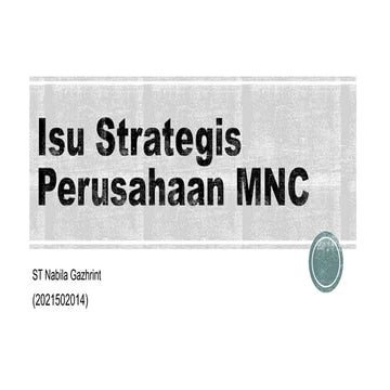 Isu Strategis Perusahaan MNC in nastional.pptx