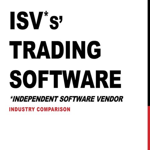 ISV Trading Software | PPTX