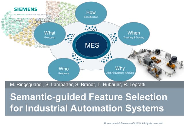 Iswc 15 Semantic Guided Feature Selection Ppt 2691
