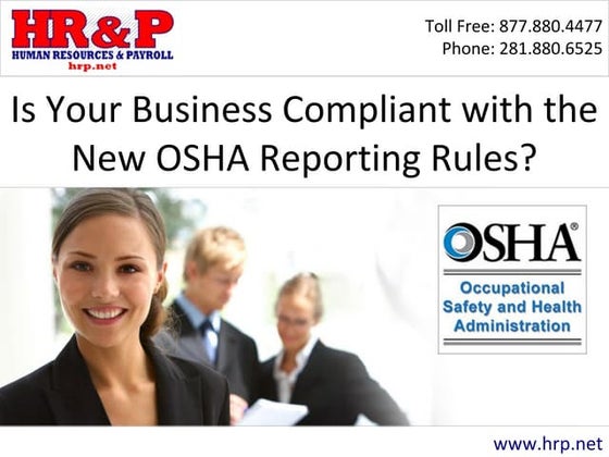 Osha proposed rulemaking | PDF
