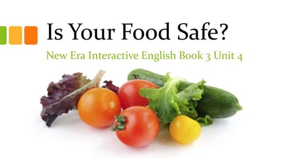 Food & Drink QUIZ about vegetables and such | PPT