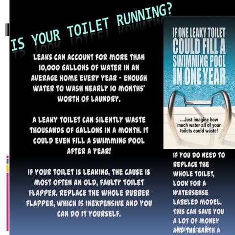 Is your toilet running | PPT