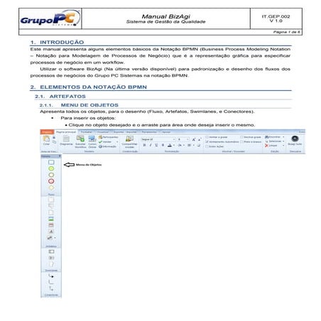 Como usar o bizagi | PDF