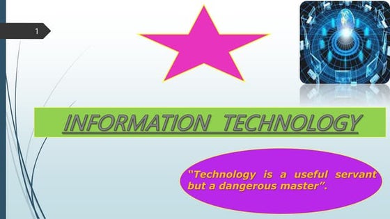 Introduction of ICT | PPTX