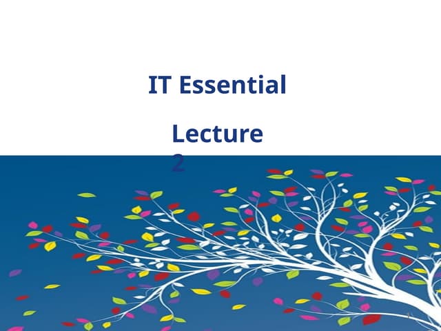 IT for business bba students first semister | PPTX