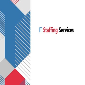 Introduction to IT Staffing | PPTX