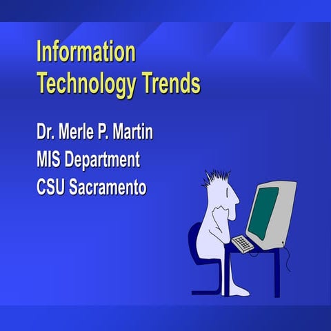 Current Trends in computer science and IT | PPT