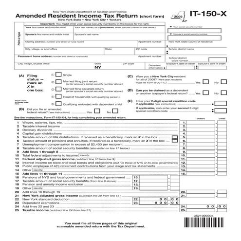 NYC-1127 Form for Nonresident Employees of the City of New York Hired…