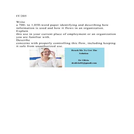IT205Write a 700- to 1,050-word paper identifying and describ.docx