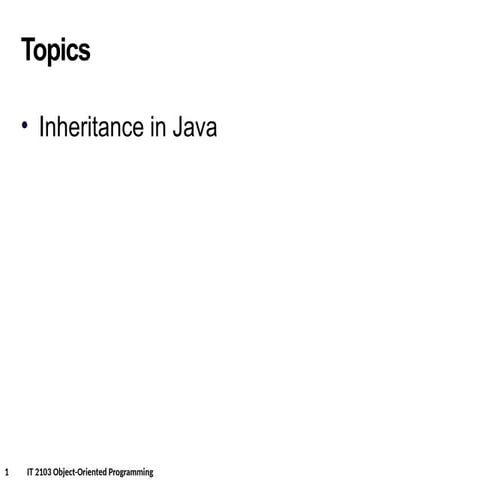 IT 2103 (Inheritance-1)0000000000000 .pptx