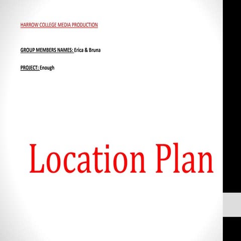Copy of location plan | PPT