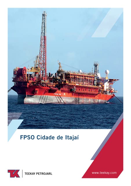 Teekay Petrojarl FPSO Cidade de Itajai (Fact Sheet) | PDF