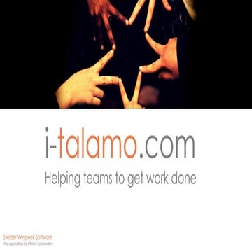 i-talamo | PPTX | Computing | Technology & Computing