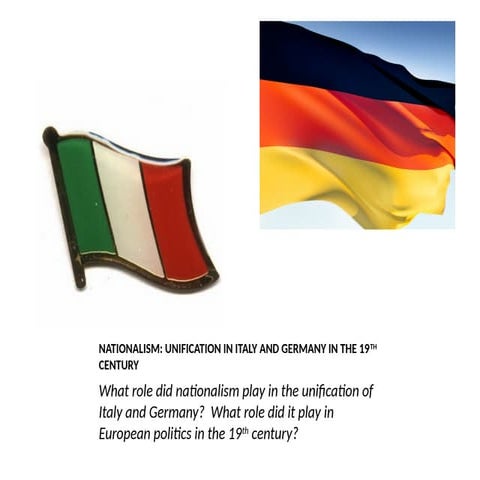ITALIAN AND GERMAN UNIFICATION-FINAL 1.pptx
