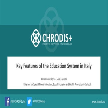 Key Features of the Education System in Italy | PPT