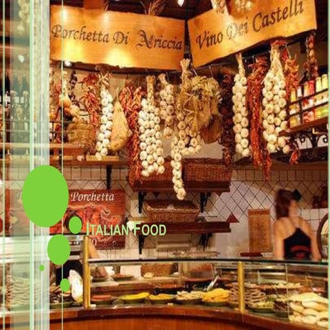 Italian food | PPTX