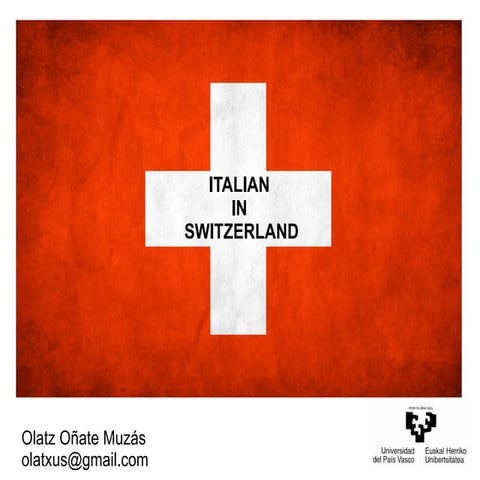 Italian in switzerland | PDF