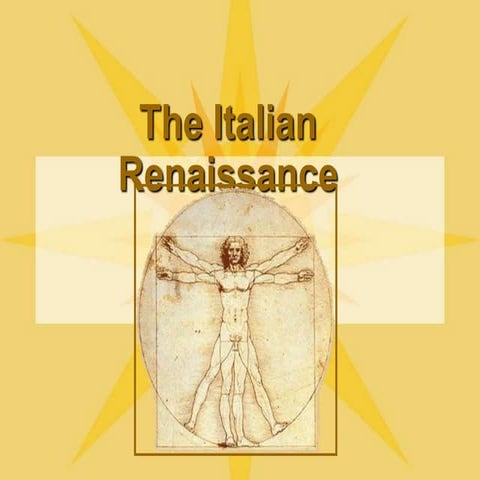 The Italian Renaissance | PPTX