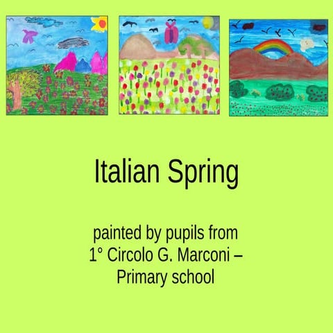 Italian spring | PPT