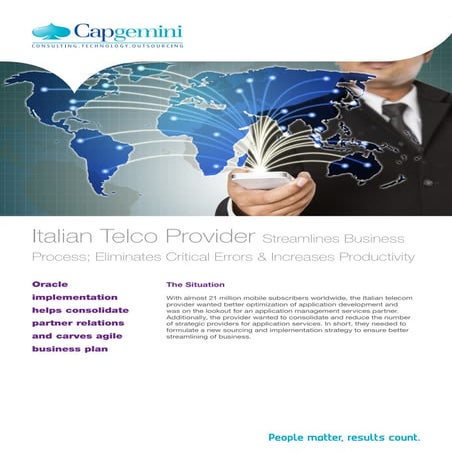 Oracle EBS Italian telco provider | PDF | Business Utilities | Business