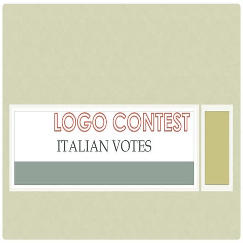 LOGO CONTEST (ITALY) | PPT
