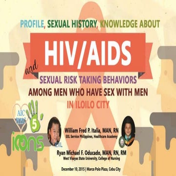 HIV AIDS Knowledge and Risk-taking Behaviors | PPT