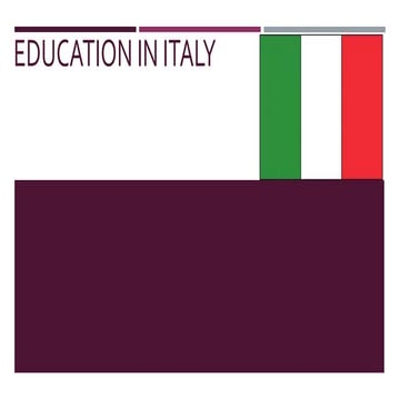 Education in Italy | PPTX
