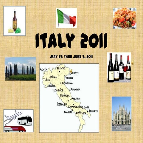 Italy 2011 slideshow | PPT