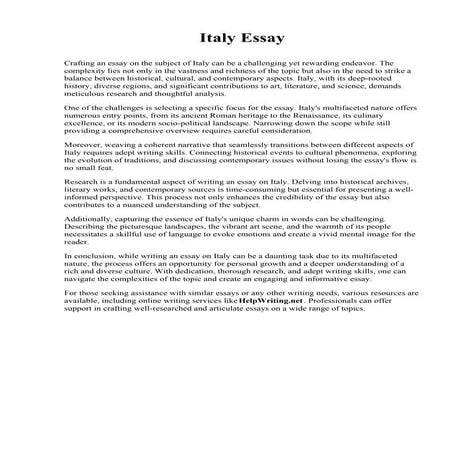 Italy Essay.pdf