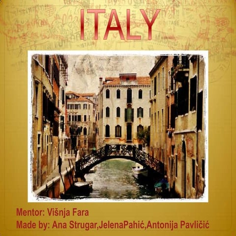 Italy-presentation | PPTX
