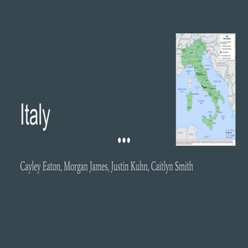 Italy presentation (1) | PPT