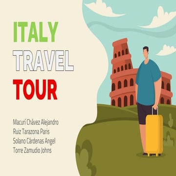 Italy Project FINAL - COLEGIOS PAMER HUANCAYO | PPT