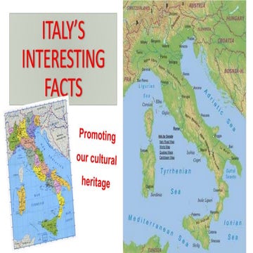 Italy's interesting facts (new) | PPTX